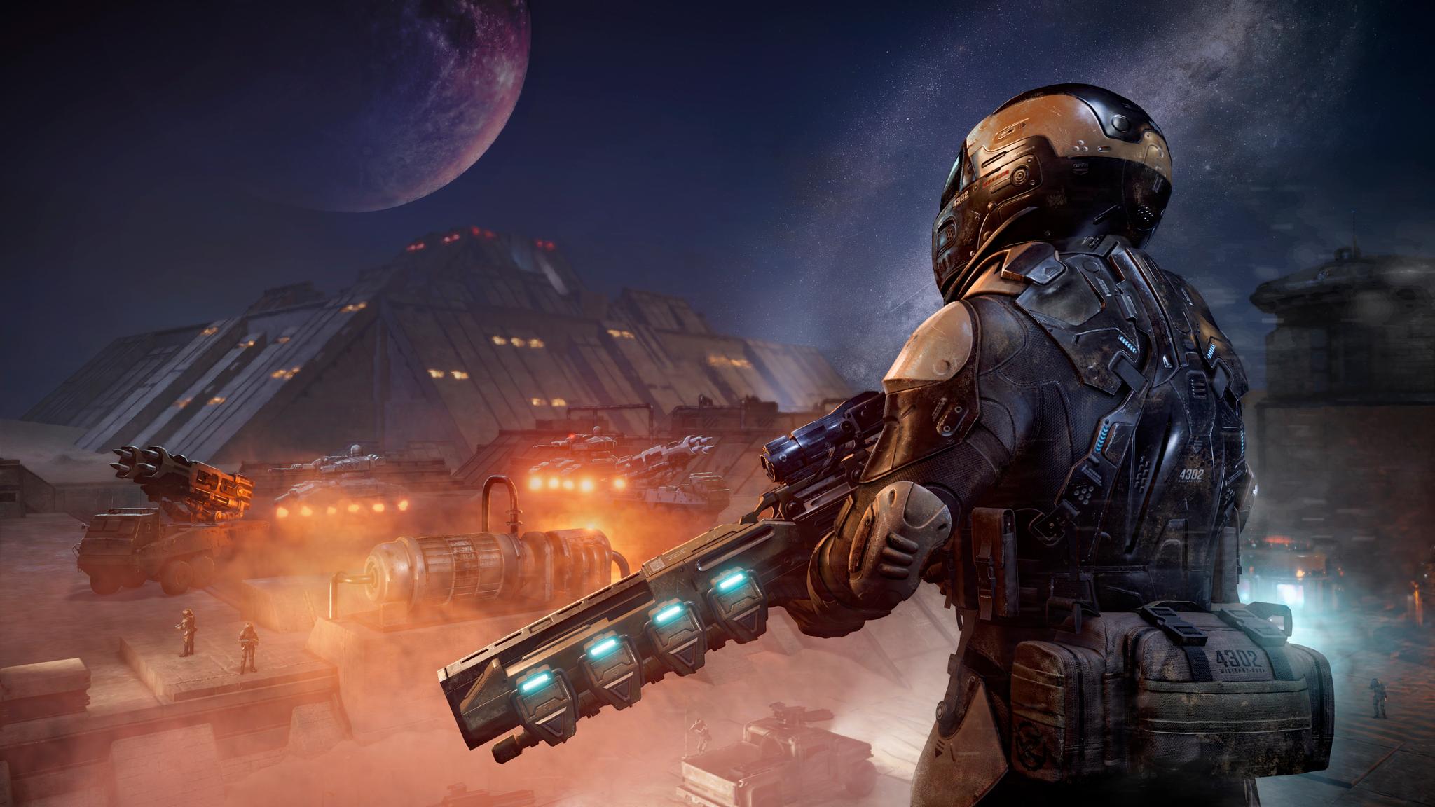 Silica | Sci-Fi RTS/FPS Hybrid Set In An Alien Planet