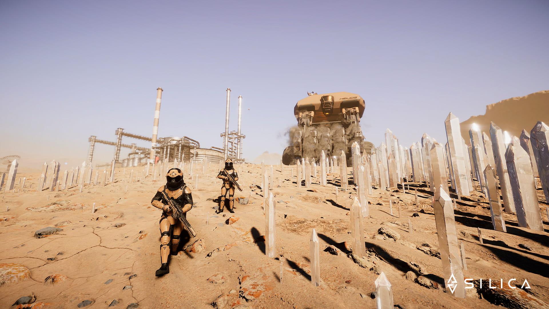 Silica | Sci-Fi RTS/FPS Hybrid Set In An Alien Planet