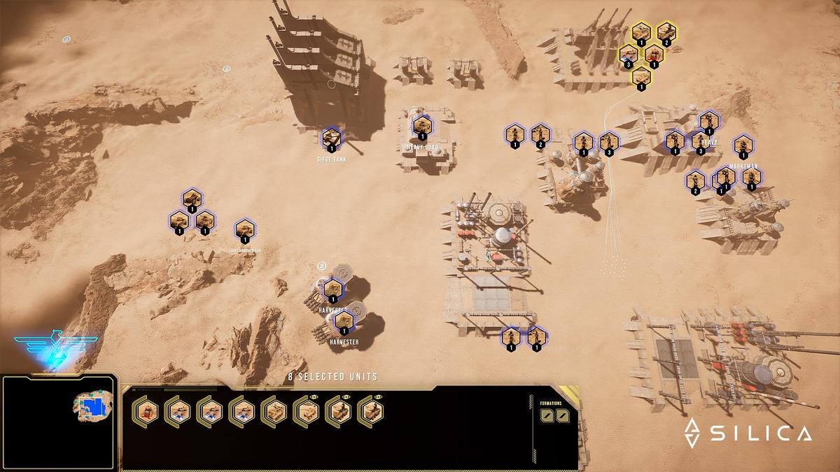 Silica | Sci-Fi RTS/FPS Hybrid Set In An Alien Planet